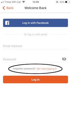 Password Reset – VPAR Support